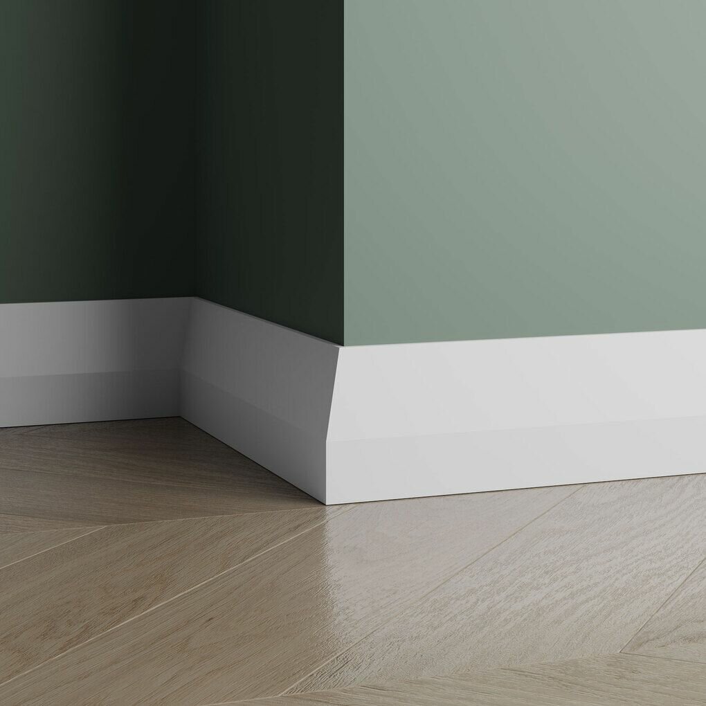 Плинтус Ultrawood Base 6012 i 2.00 под покраску 2000 х 60 х 12 мм