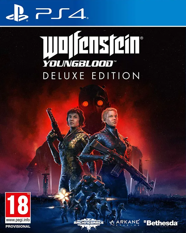 Игра Wolfenstein Youngblood Delux Edition для PS4 (CUSA 13094) (Русская версия)