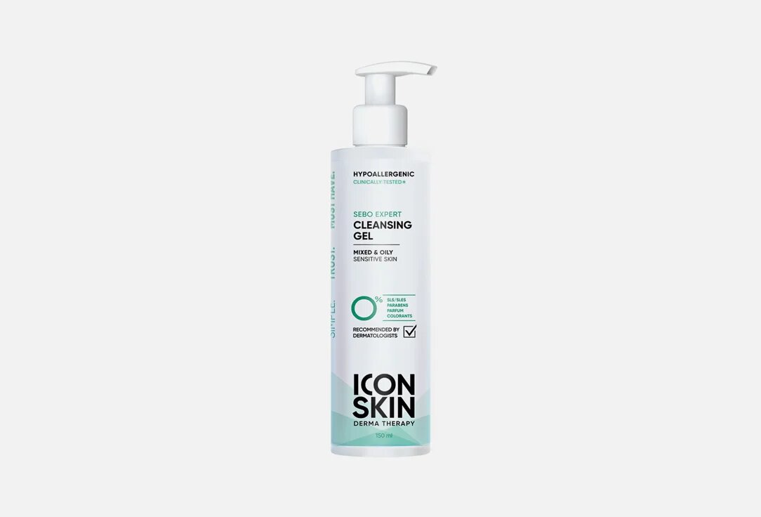 Гель для умывания Icon Skin "Sebo Expert", для всех типов кожи, 150 мл