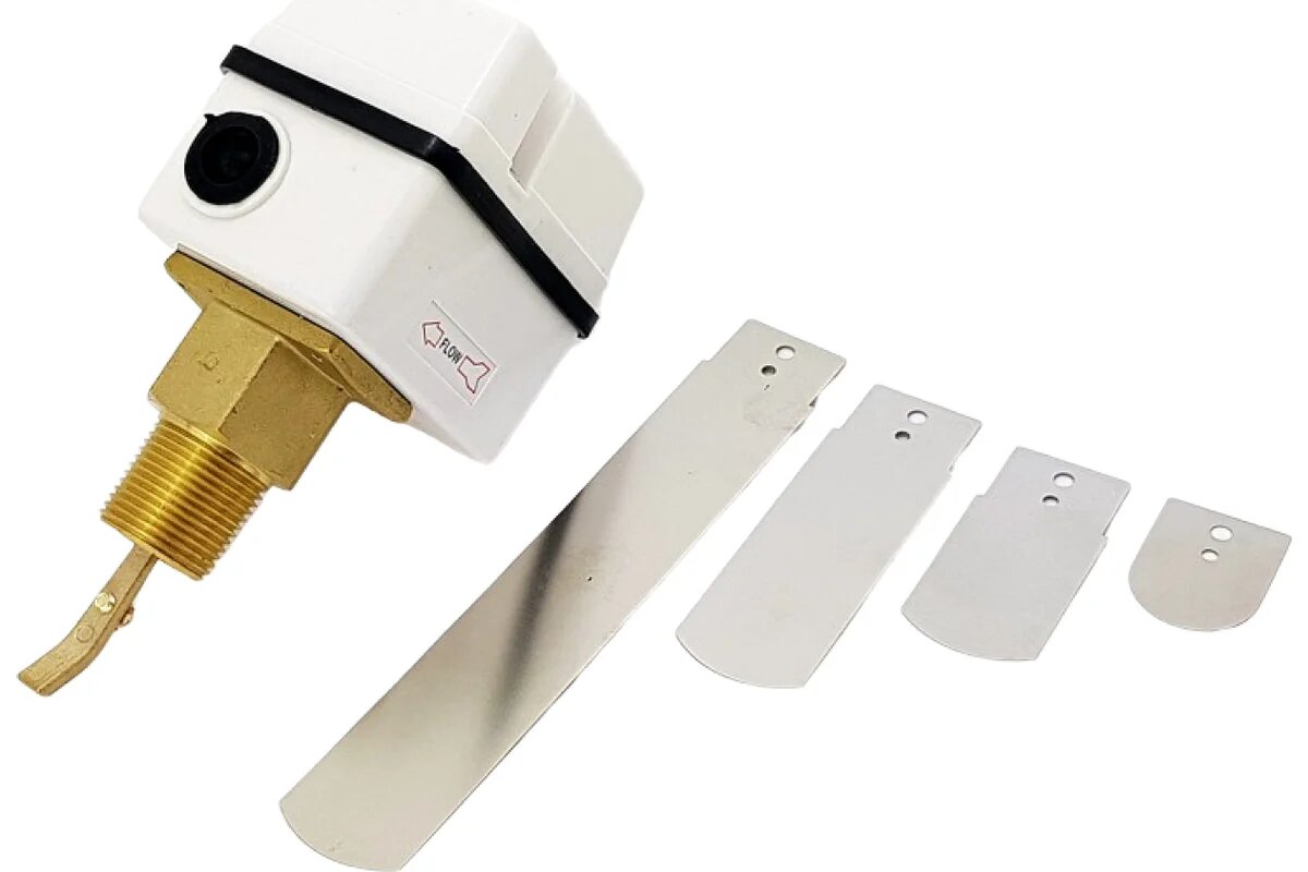 TECHNO GP-2 Герметичное реле протока из латуни для воды 220В 3/4'-14NPT 940310