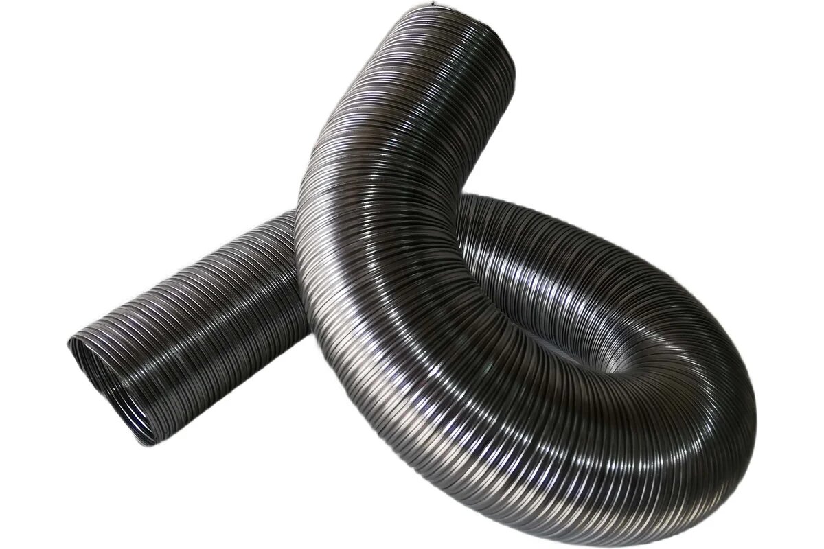 Виенто , Газоход гибкий нерж сталь гофрированный (до 700 градусов), L 1м 80ВС-1