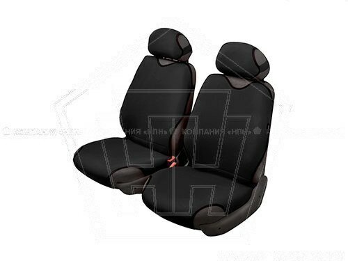 Чехлы сидений "майка" универсальные azard sprint (черный, полиэстр, 4 предм.) (май00053)