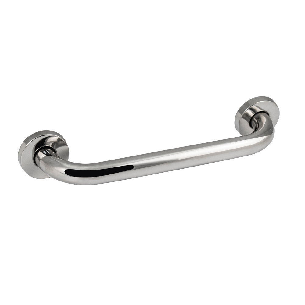 Ручка поручень для ванной BRIMIX в ванную прямая из нержавеющей стали 30 см