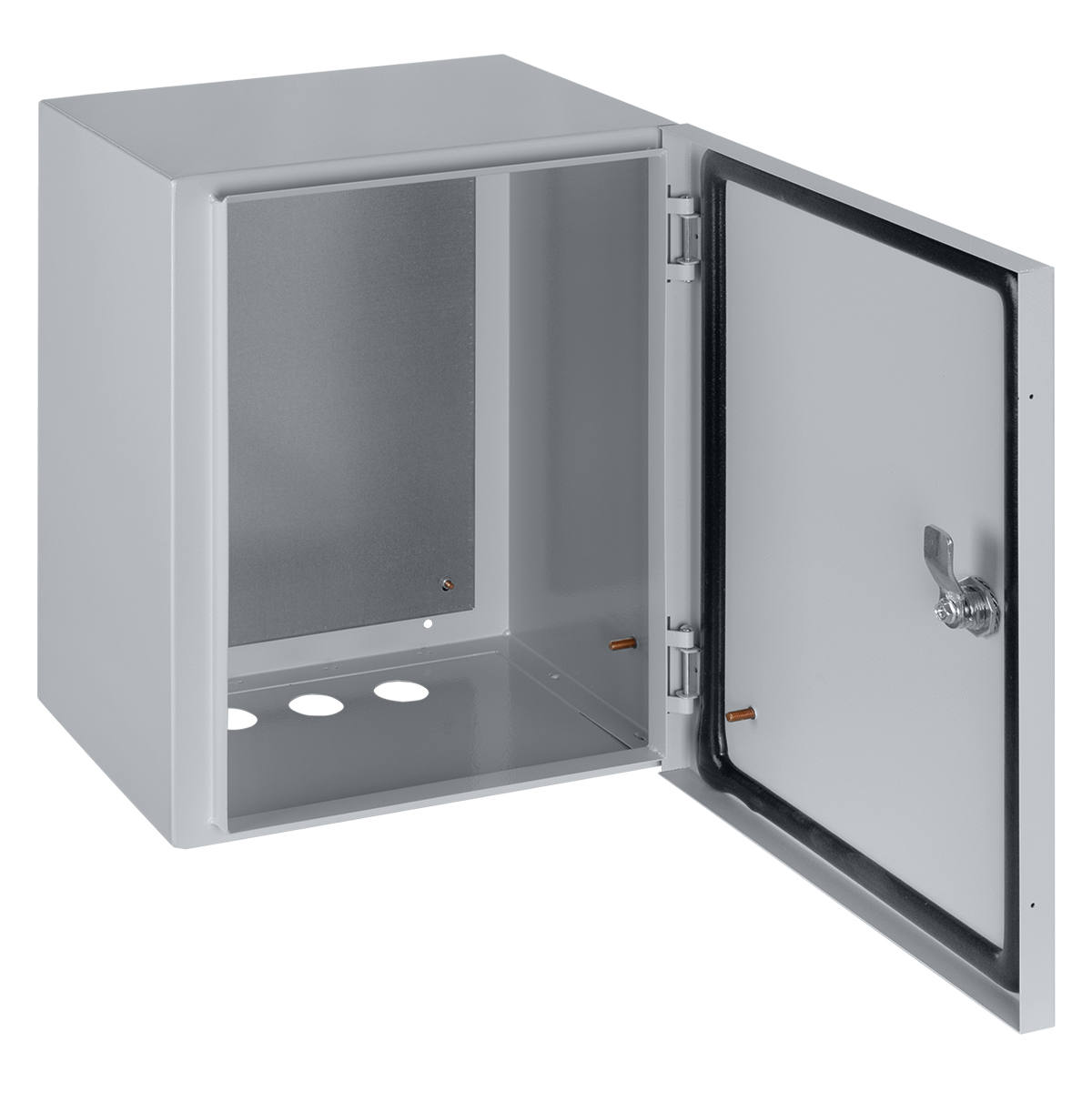 Щит распределительный TDM Electric / ТДМ Электрик ЩМП-1-0 Народный эконом, стальной серый, степень защиты IP54, размером 395х310х220мм / электрика