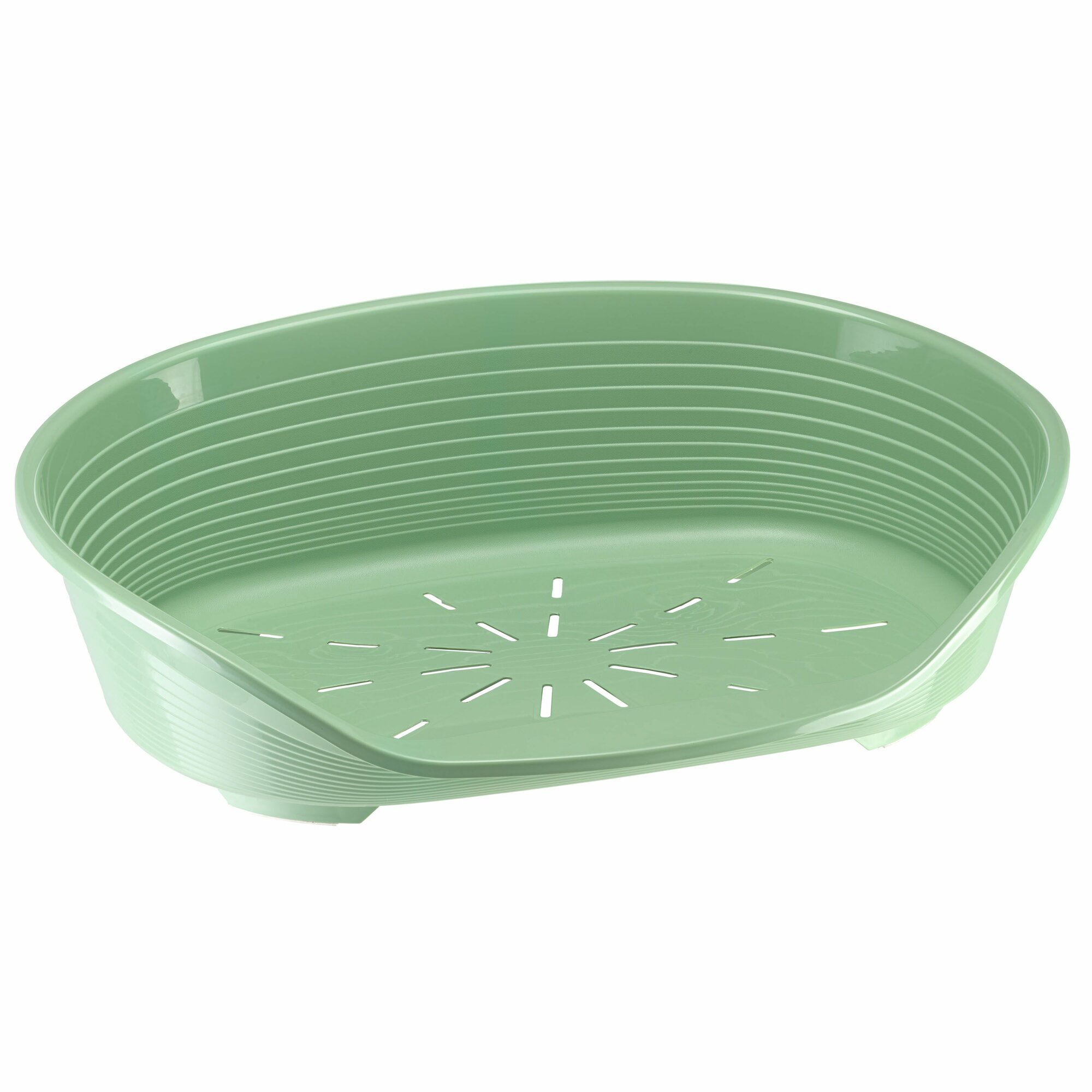 Лежак для собак Ferplast SIESTA DELUXE 10 светло-зелёный, 93,5 x 68 x 28,5 см