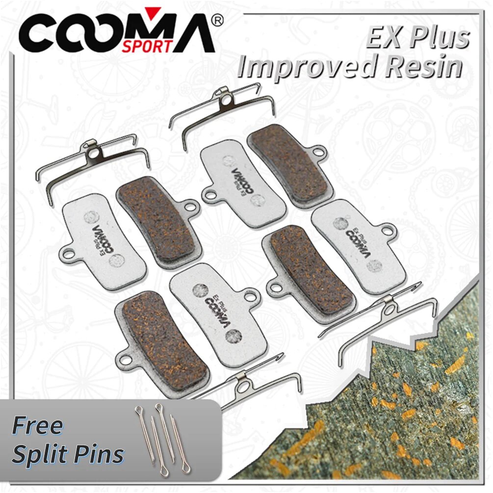Тормозные колодки COOMA SPORT для SHIMANO 4 пары