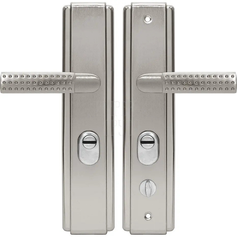 Ручка Ajax (Аякс) на планке P. UNI. CH-6602 универсальная усиленная никель