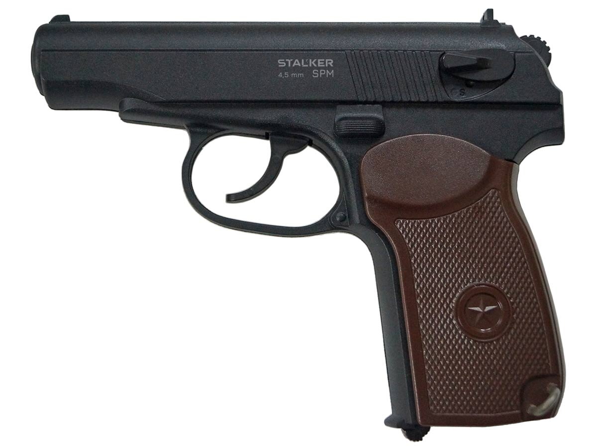 Пистолет Пневматический Stalker Spm (Пм) К.4,5Мм