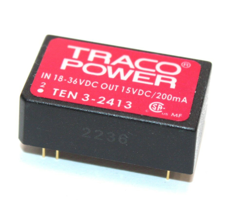 Модуль питания DC-DC TEN3-2413, DIP24, TRACO