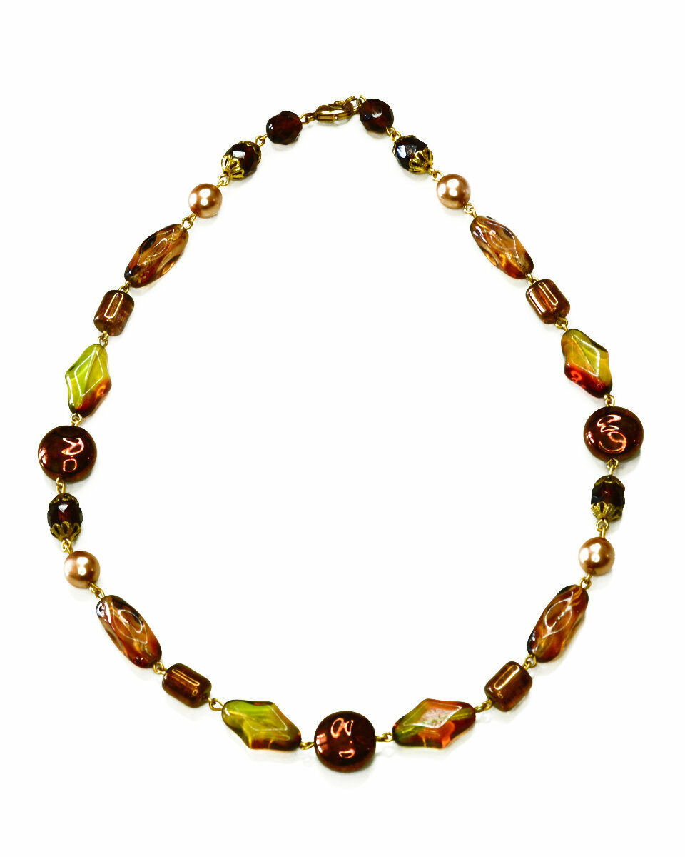 Бусы, хрусталь