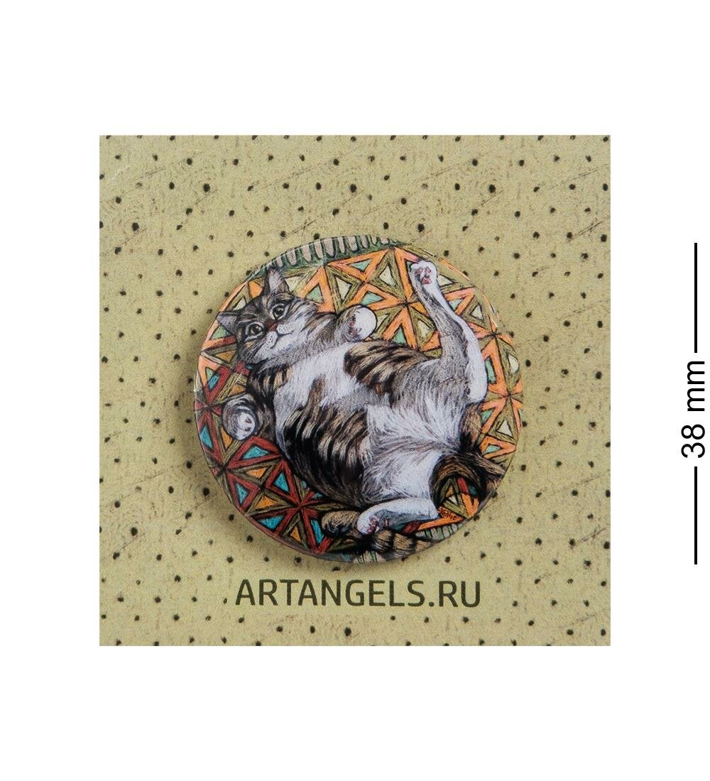 Значок ARTANGELS, янтарь