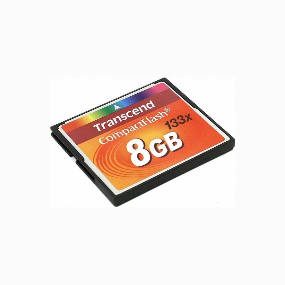 Карта памяти CF Transcend Compact Flash 133x 8GB