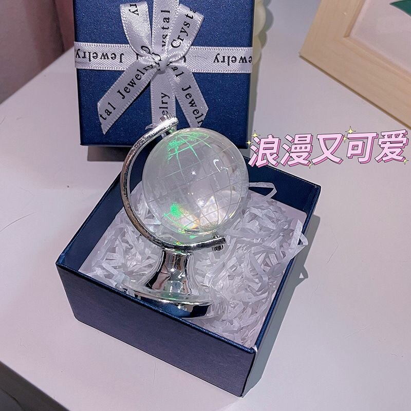 Светодиодный хрустальный глобус, безделушки для гостиной спальни