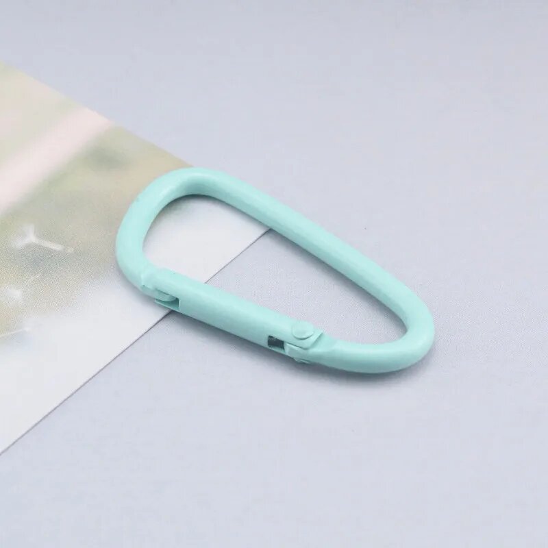 Карабины Keychai из алюминиевого сплава 5-20 шт. 4.5cm 10PCS-LOT, Light blue