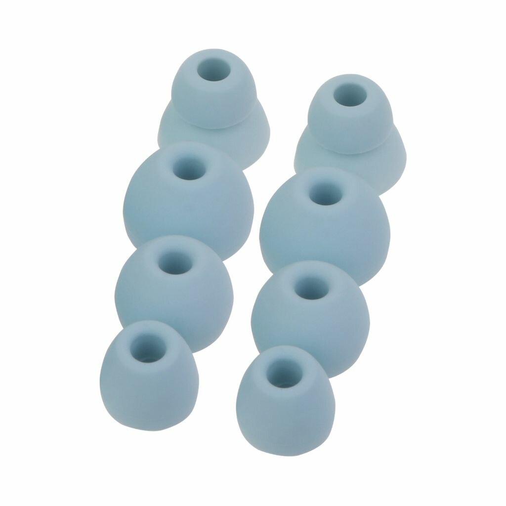 (1 комплект) Powerbeats Pro Replacement Headphones Silicone Cover - Aqua Blue