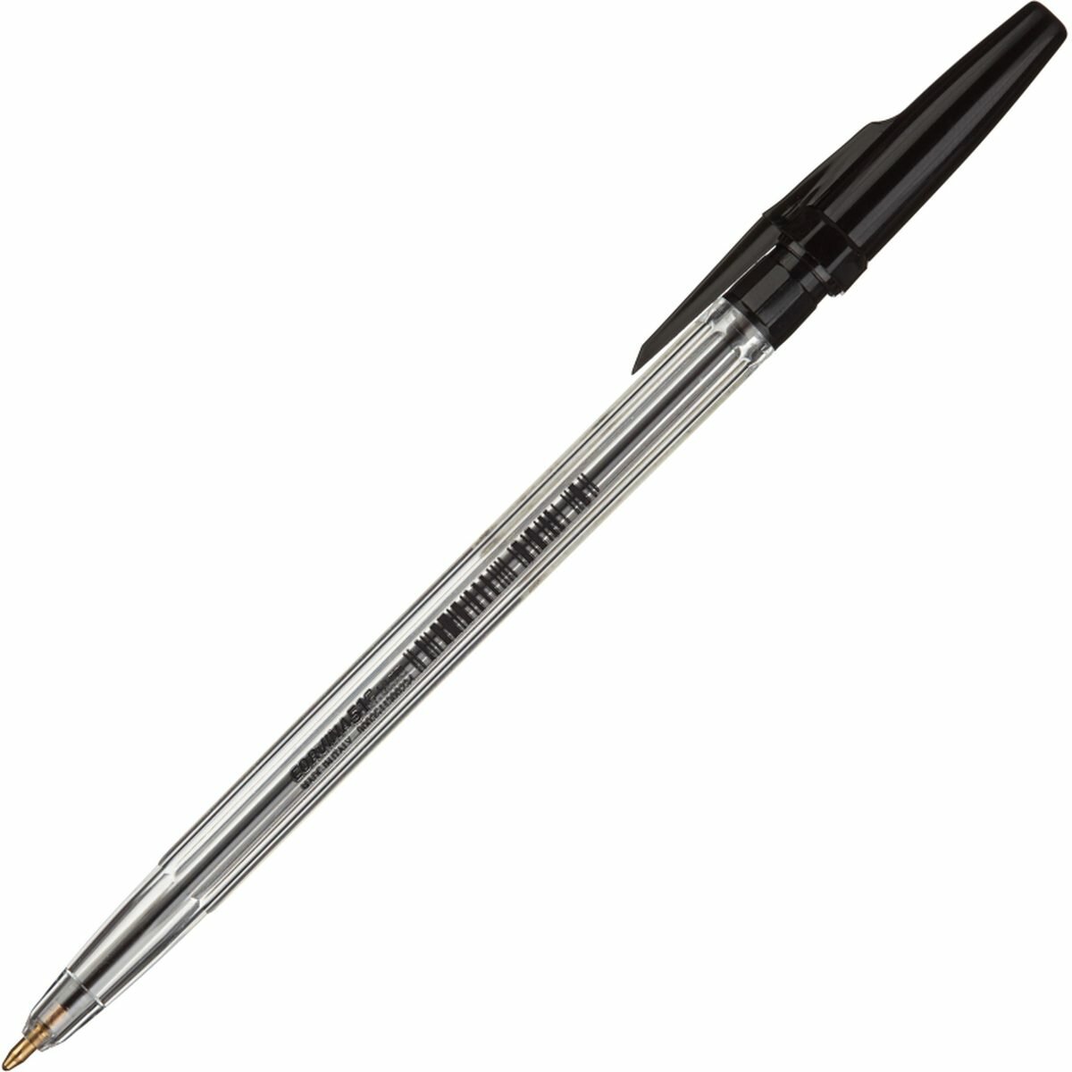 Ручка шариковая Corvina 51 Classic (0.7мм, черная, корпус прозрачный) (40163/01), 1шт.