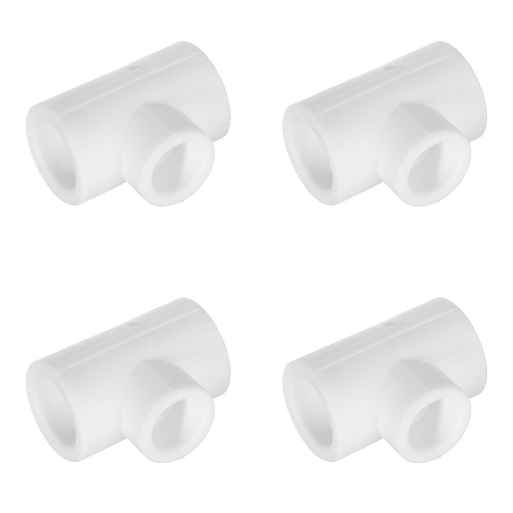 Тройник полипропиленовый переходный 25 х 20 х 25 мм (4 шт.)