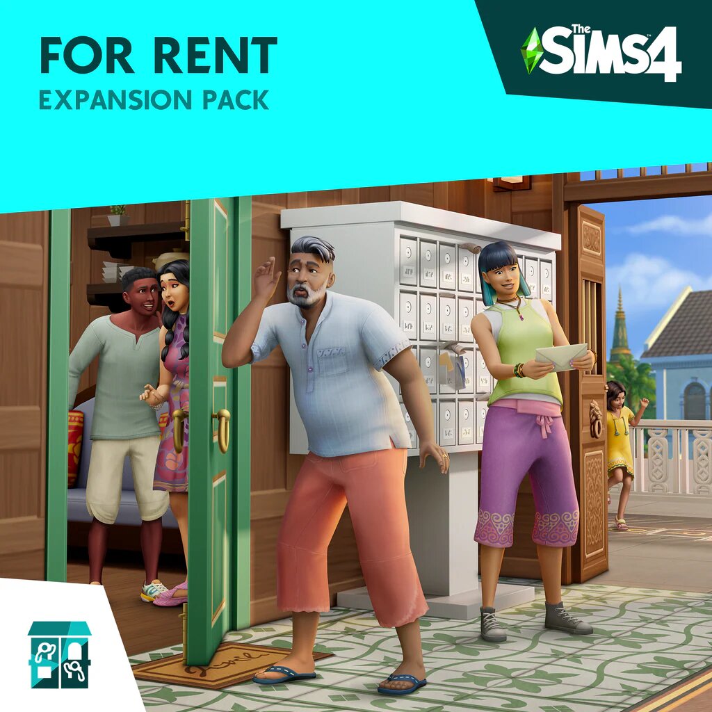 Дополнение The Sims 4 For Rent Expansion Pack, цифровое издание PlayStation 4, регион Турция / код пополнения баланса