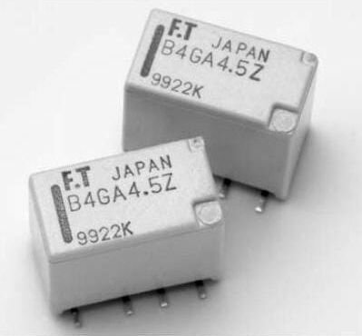 Реле электромагнитное FUJITSU FTR-B4CA024Z DPDT Uобмотки 24ВDC 0,3A/125ВAC 2А 1 шт