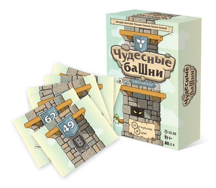 Настольная игра Нескучные игры Чудесные башни (7771)