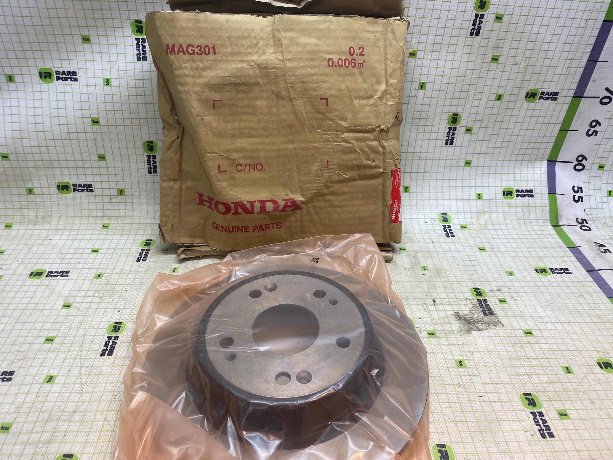 Диск тормозной задний для Honda Accord