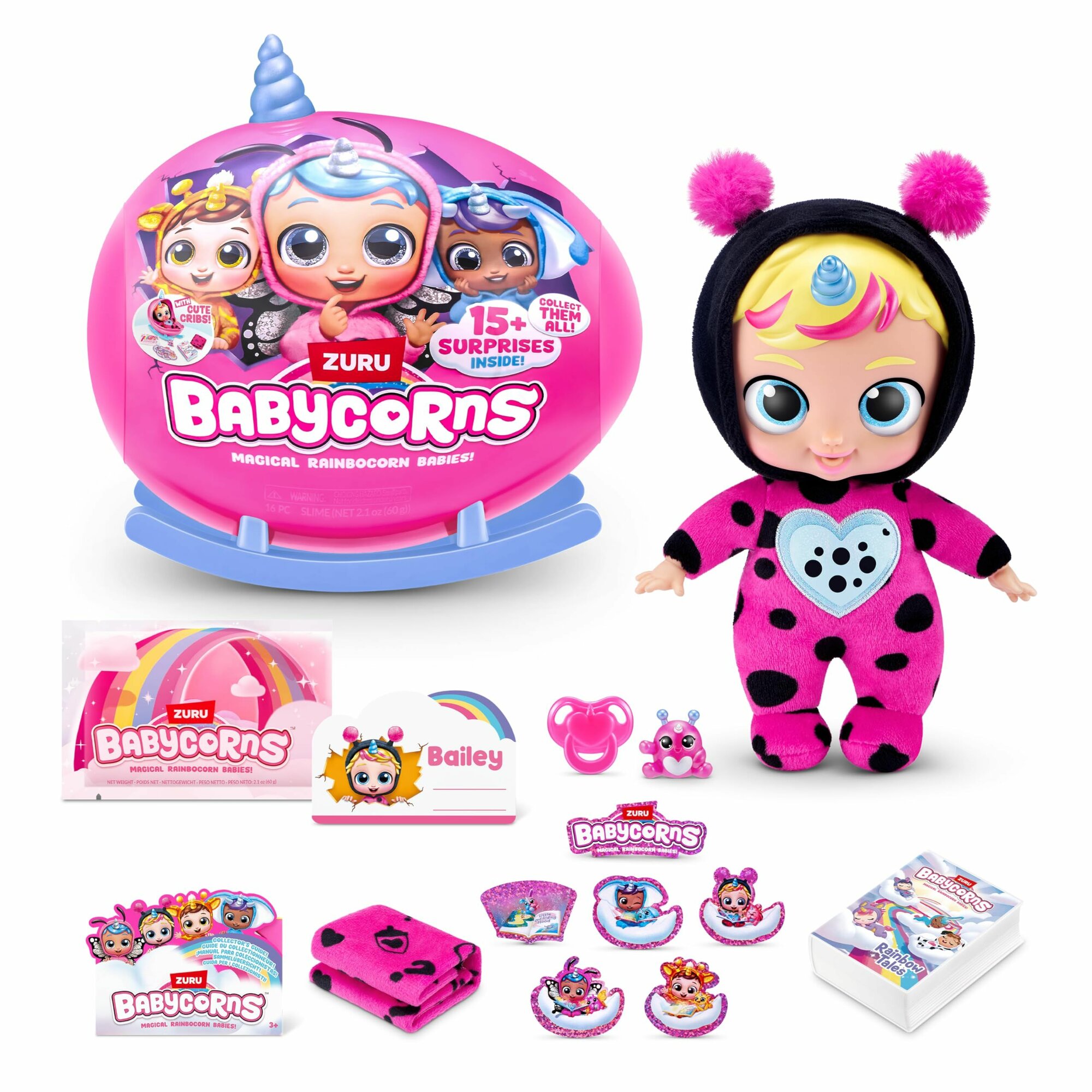 Magical Rainbocorn Babies / Волшебные Радужные младенцы, Таинственные плюшевые куклы-сюрпризы, Предметы коллекционирования, Детские игрушки