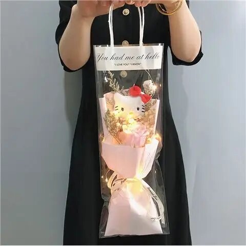 Плюшевый букет Hello Kitty, My Melody, Cinnamoroll, Kuromi Sanrio, N