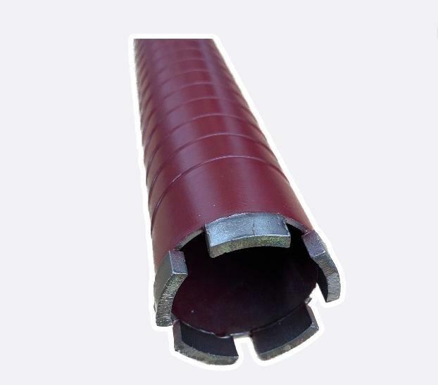 Алмазная коронка BYCON диаметр 52 мм L450 мм для сухого сверления с микроударом