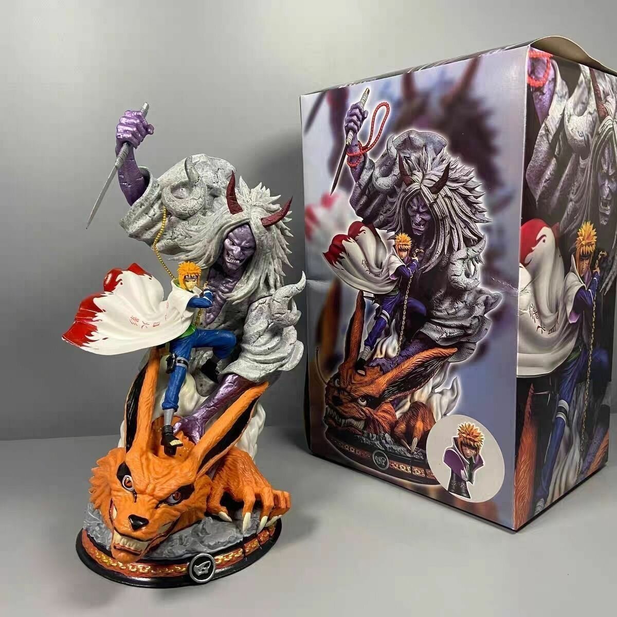 Аниме фигурка Наруто, Минато Намикадзэ, 25 см