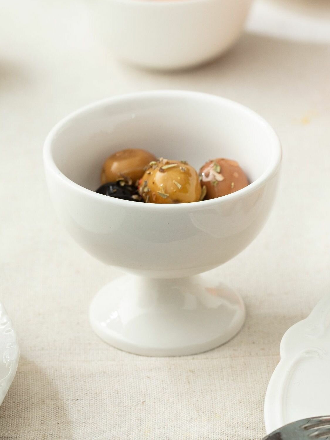 Соусник фарфоровый, соусница. Состав:100%Фарфор. Размер:7,6X7,6X6,4CM. Цвет: Белый/PETIT