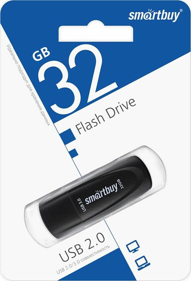 Флешка USB SmartBuy карта SB032GB3SCK UFD 3.0/3.1 032GB Scout