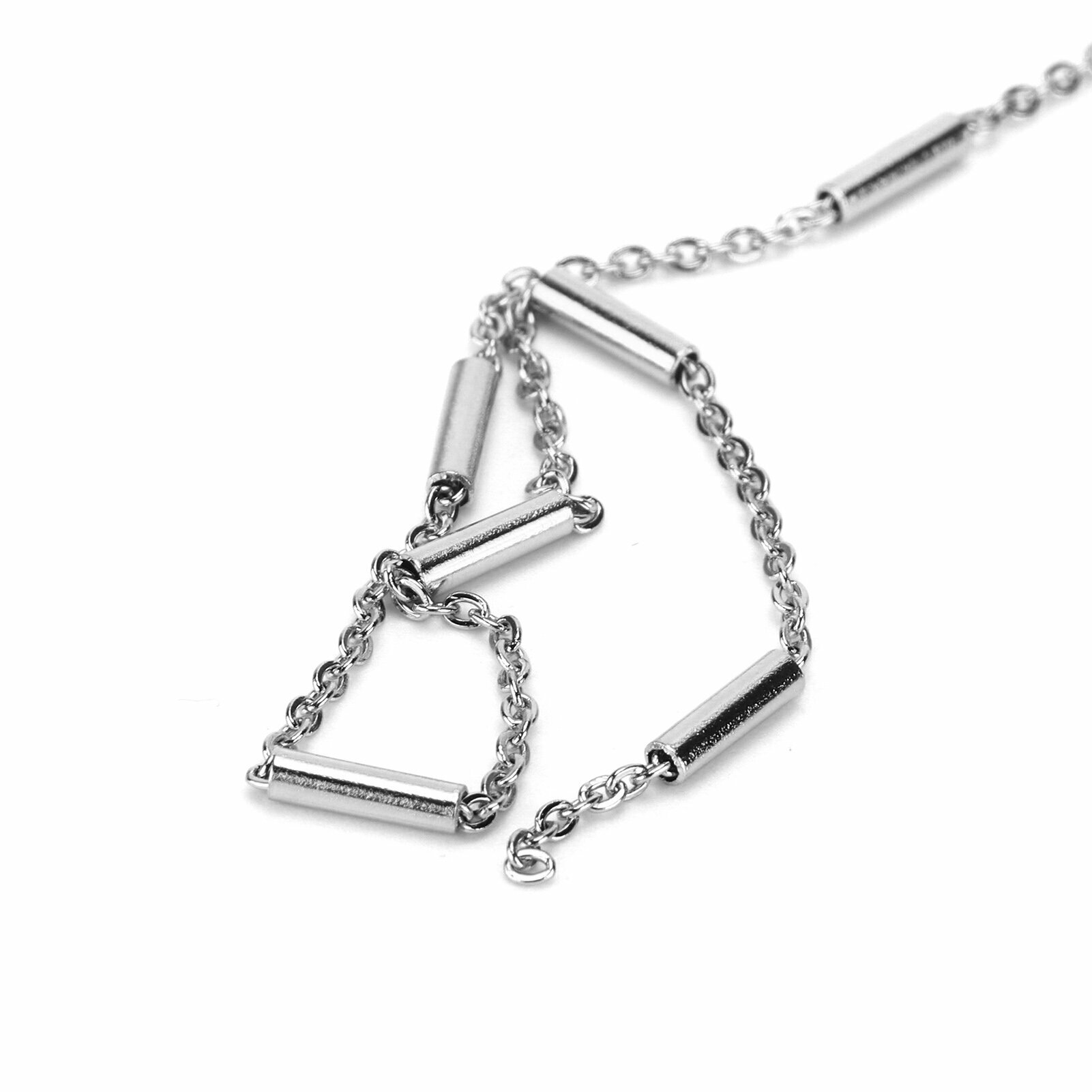 Цепочка из нержавеющей стали, прочная, сильная, предотвращает аллергию, металлические ювелирные аксессуары для подарков, ручная работа