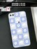 Чехол на Apple iPhone 7 Plus / Айфон 7 Плюс с принтом "Кудрявые шахматы", прозра...
