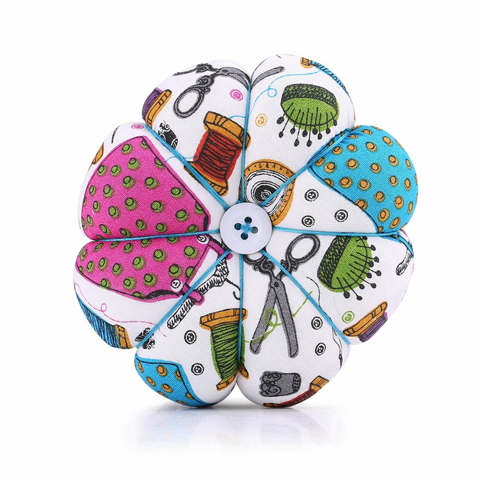 Игольница-тыква на запястье