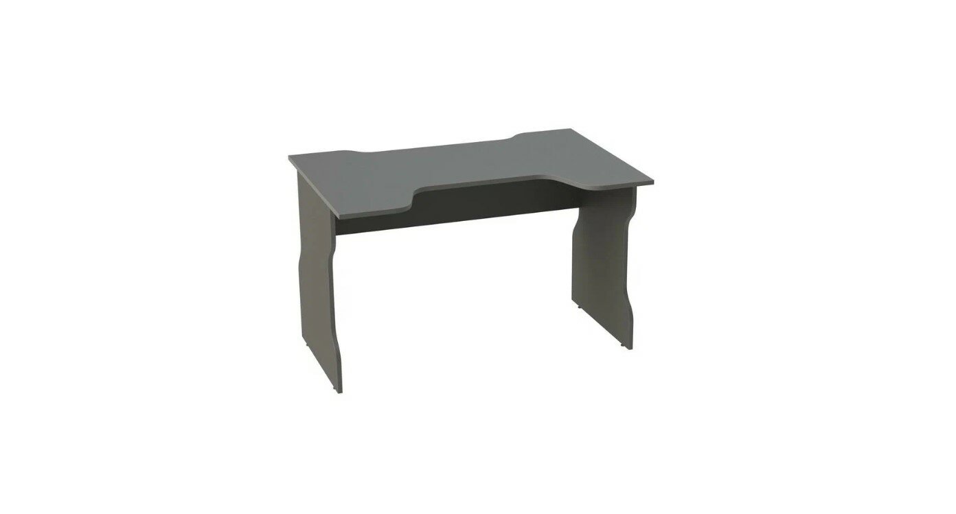 Компьютерный стол Шведский стандарт вардиг K1 120x75x82 Антрацит / Серебристый