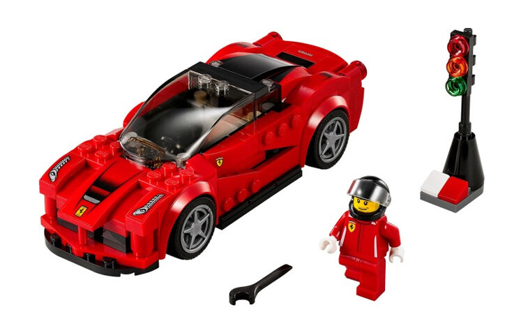 LEGO Super Racing Collection 2015 Ferrari LaFerrari Plastic Building Blocks 164pcs 75899 null