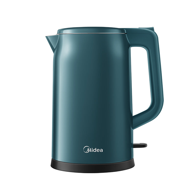 Электрические чайники Midea, зеленые, стильный дизайн, быстрое кипячение