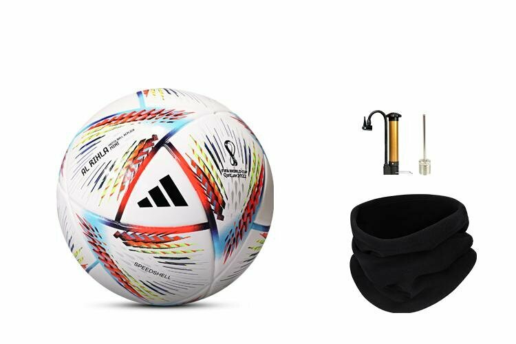 Футбольный мяч унисекс Adidas безшовная термосклейка, красно-белый, size 1 ball EU