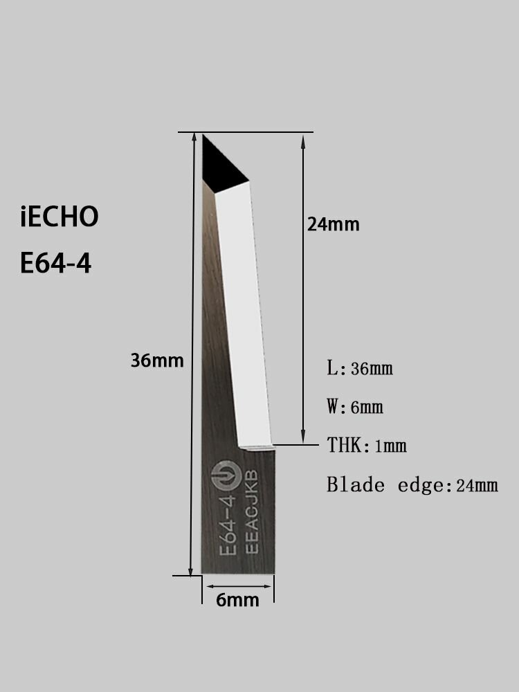 10 шт. IECHO E64-4 Вибрационное лезвие из карбида вольфрама лезвие режущего станка