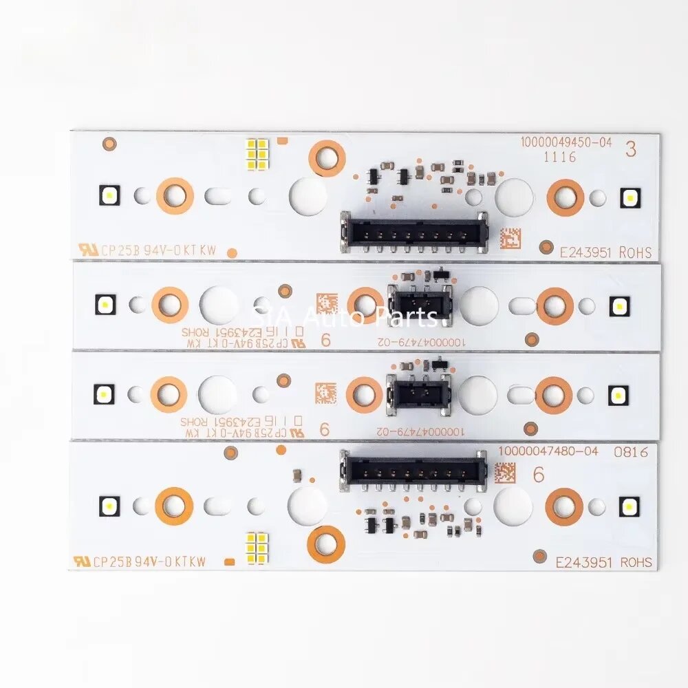 10000047480-04 Для 2017 2018 2019 AUDI Q7 DRL Дневные фары Новые фары дневных ходовых огней Светодиодные панели E243951 10000049450-04