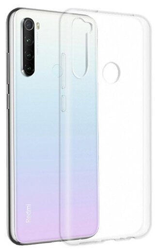 Чехол для Xiaomi Redmi Note 8T силиконовый прозрачный
