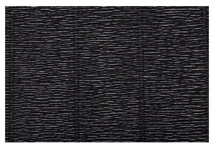 "Blumentag" Гофрированная бумага GOF-180 50 см х 2.5 м 144 г/м2 602 черный