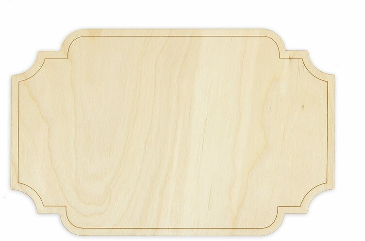 Заготовка для декорирования "Mr. Carving" ВД-724 Панно с обводкой