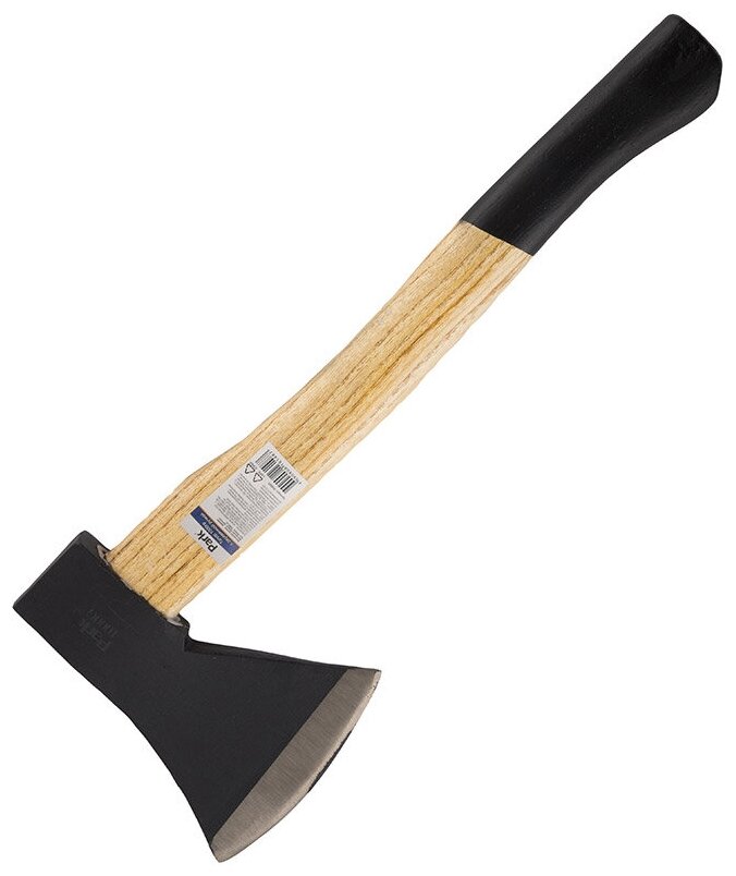 Топор с деревянной ручкой Fiskars 1000 гр металлический боек защитная накладка на лезвие