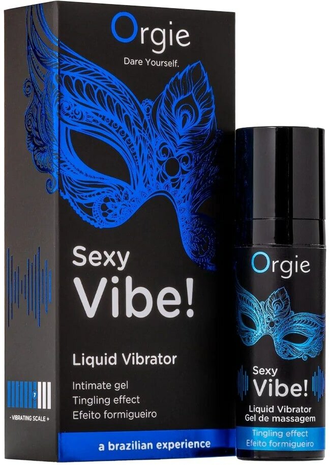 Жидкий вибратор "Орги Электро" Orgie SEXY VIBE! LIQUID VIBRATOR 15 мл