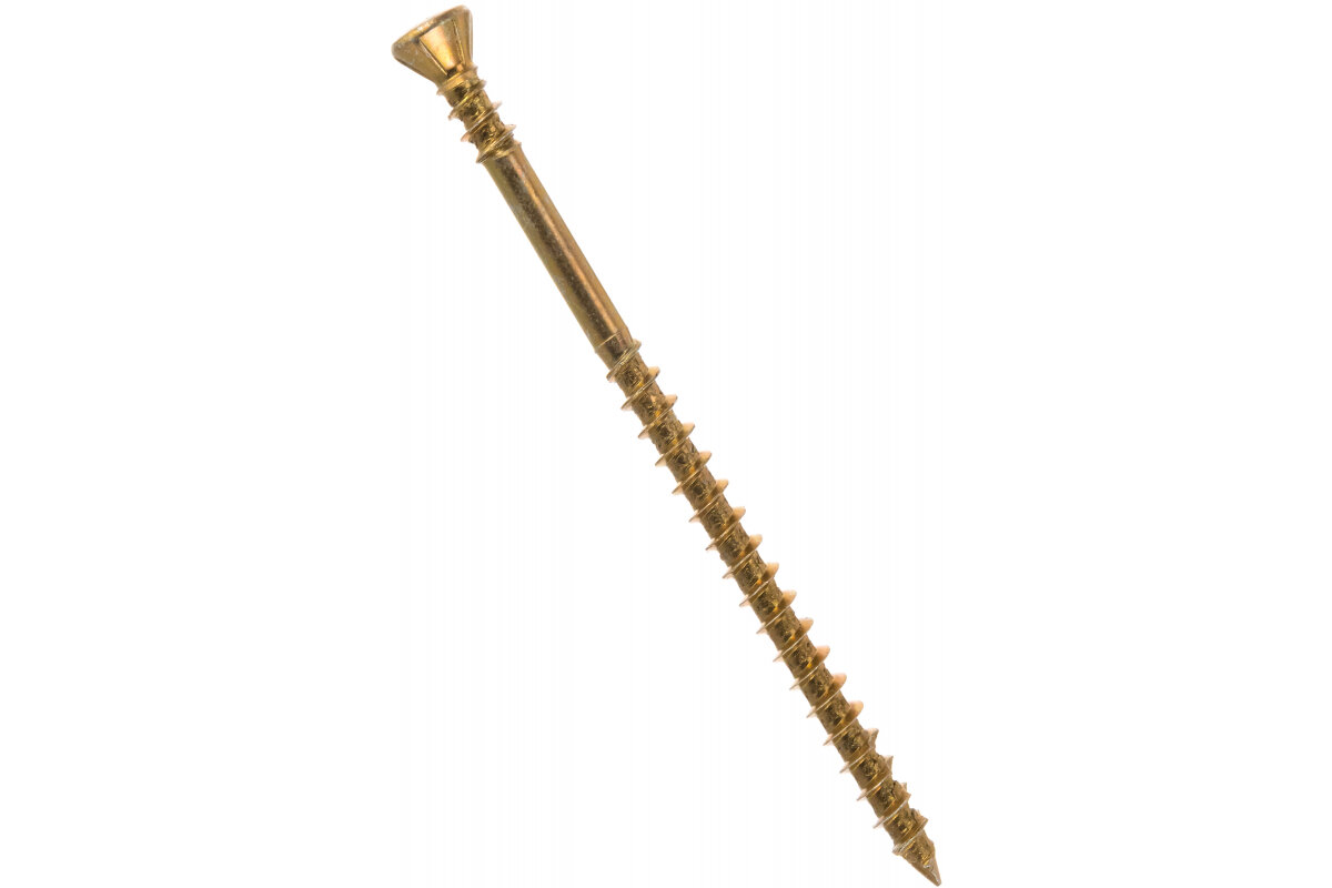 Гвозdeck Саморез ПОЛ Потай 4х70 с битой T15 в упаковке крепеж для дерева и металла