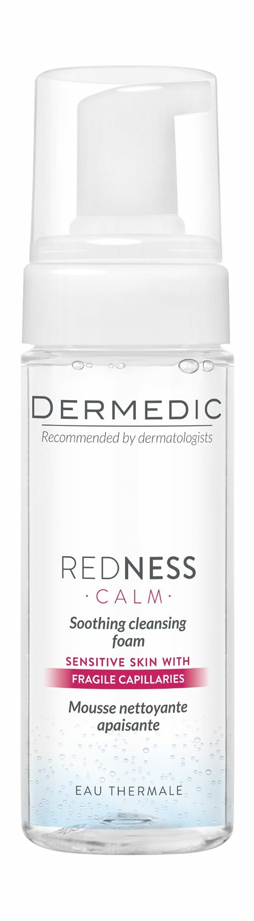 DERMEDIC Пена для лица успокаивающая очищающая Redness, 150 мл
