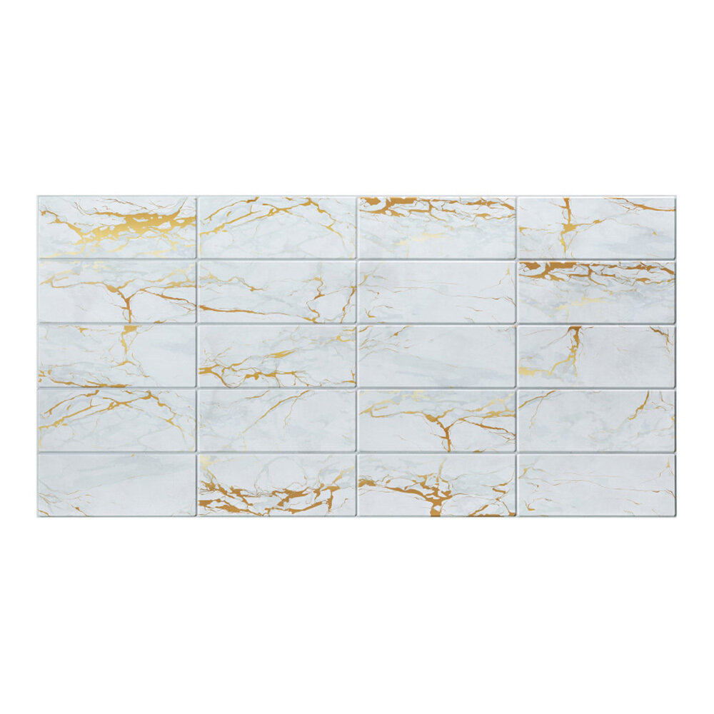 Панель ПВХ 957х482х3 мм цифровая печать Grace мраморный фьюжн 0,46 кв. м