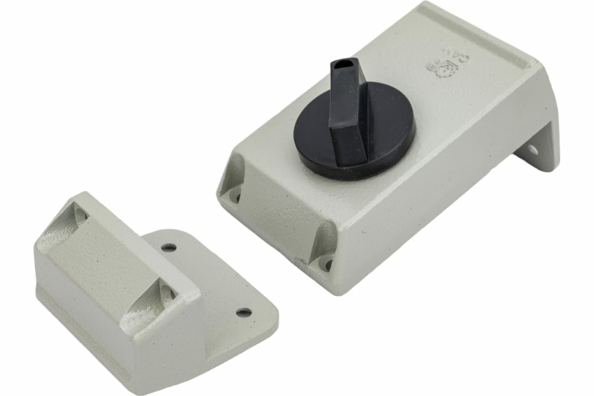 BORDER 88400-ЗНД-1А накладной дверной замок с механизмом защелки и цилиндром