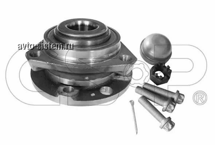 Ступица с подшипником OPEL ASTRA G/ZAFIRA A 98-05 пер. -ABS (4отверстия)
